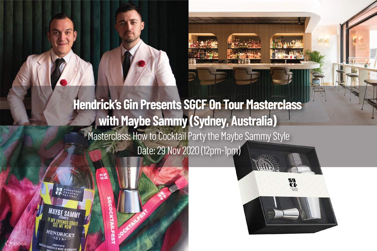 Singapore Cocktail Festival - SGCF on Tour: Virtual Cocktail ...